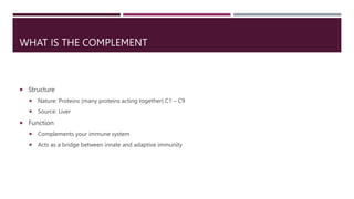 Complement System - An overview about how complement system in our body ...
