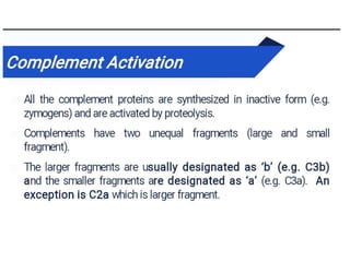 complement system microbiology immune system | PPT