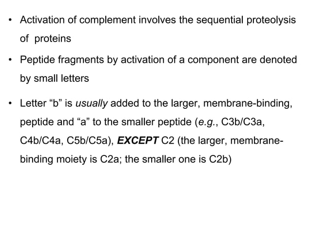 Complement System and its activation pathways | PDF