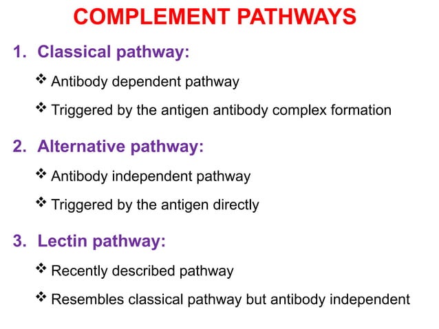 Complement System Mbbs 2023513820160 Pptx