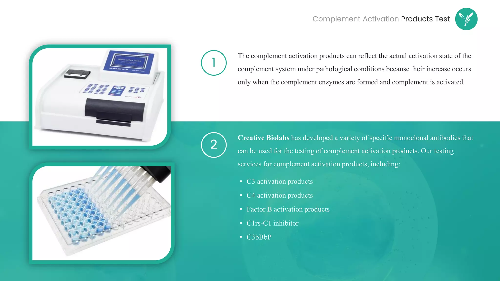 Complement Testing Services | PPT