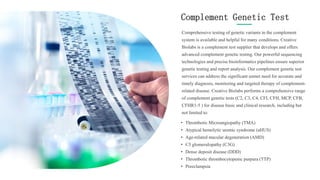 Complement Testing Services | PPT