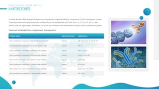 Complement therapeutics-services-brochure | PPT