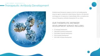 Complement therapeutics-services-brochure | PPT