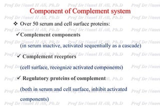 Complement system proteins and enzymes s | PPT