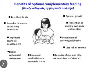 complementary-feeding and weaning, breastfeeding | PPTX