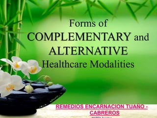 Complementary and alternative medicine | PPTX