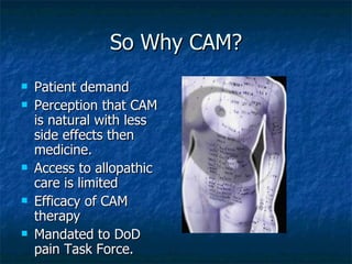 Complementary and alternative medicine (cam) wellness | PPT