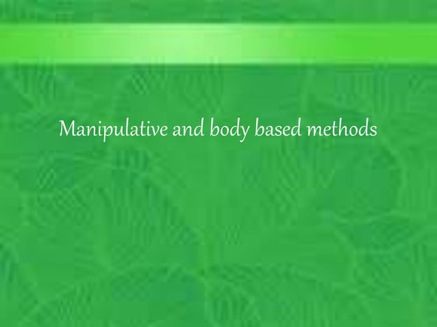 COMPLEMENTARY AND ALTERNATIVE THERAPIES.ppt
