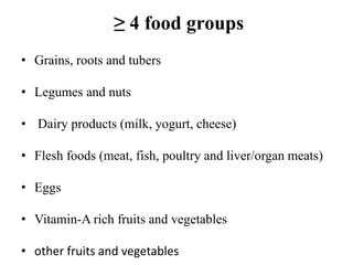 Complementary feeding | PPTX
