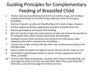 Complementary Feeding Pptx