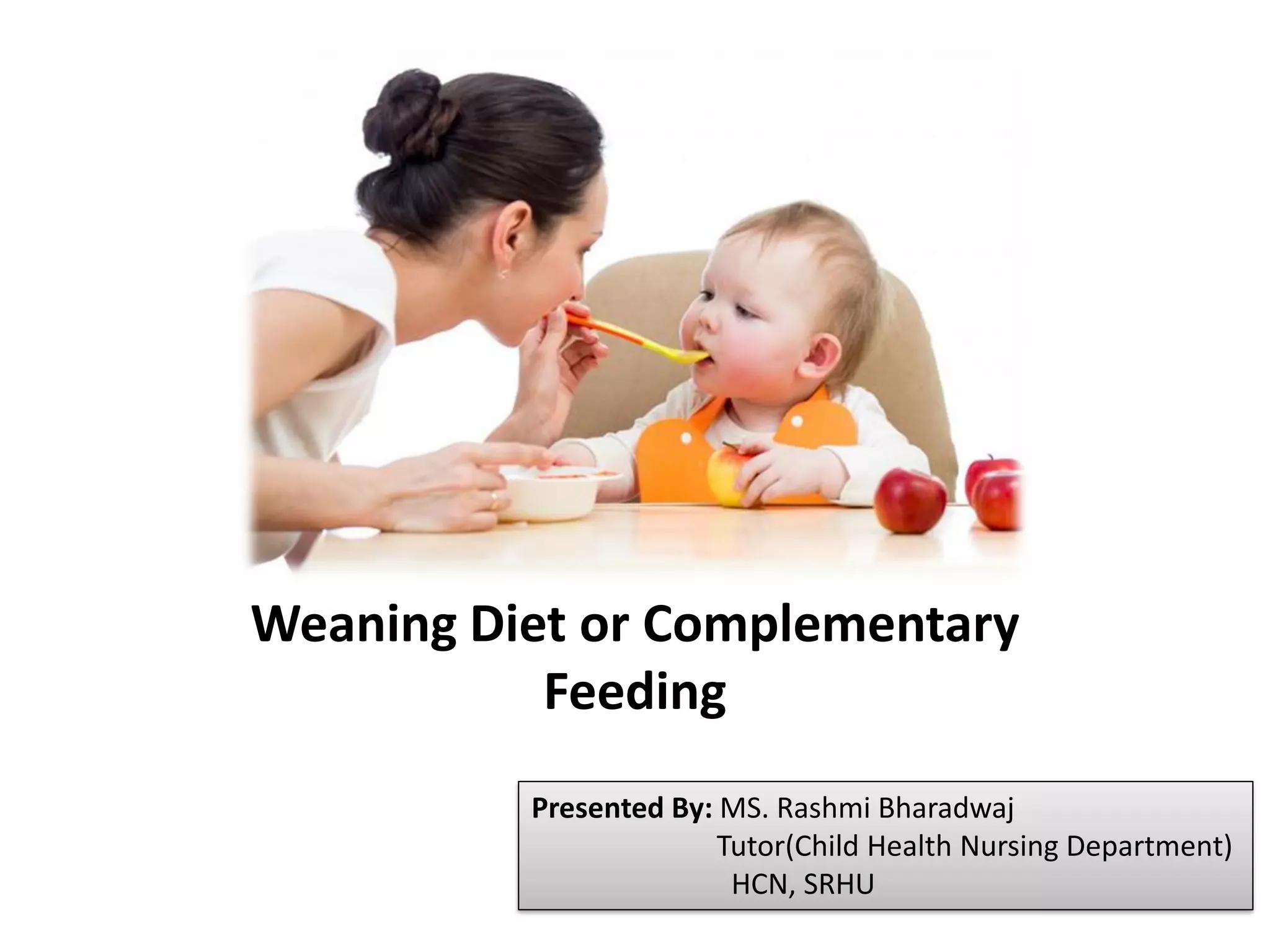 Complementary feeding | PDF