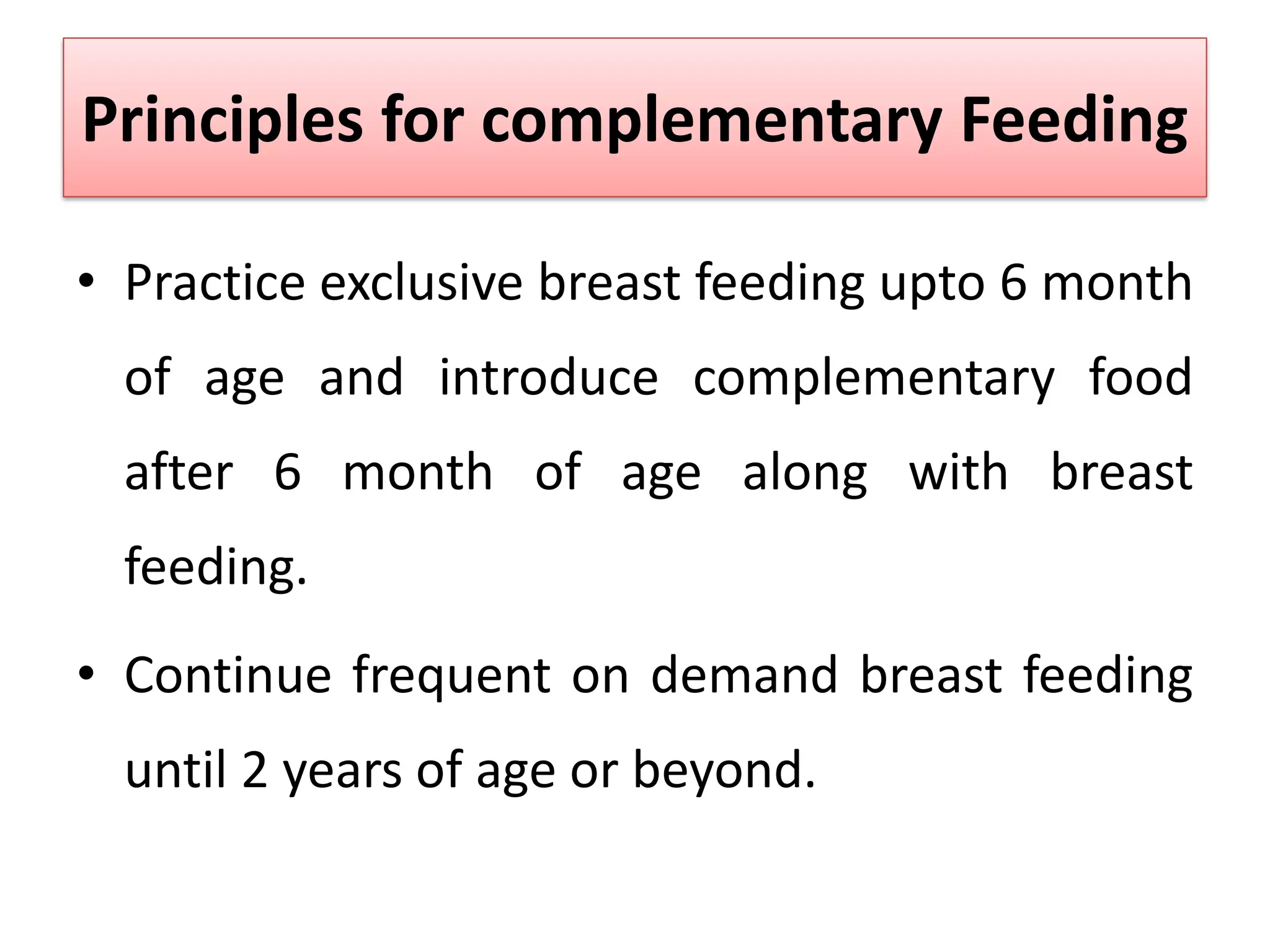 Complementary feeding | PDF