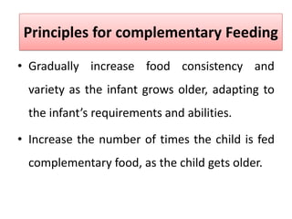 Complementary feeding | PDF