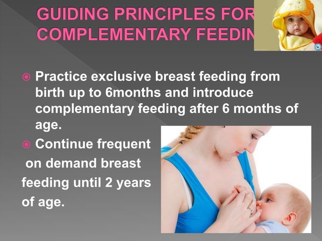 Complementary feeding ppt | PPTX