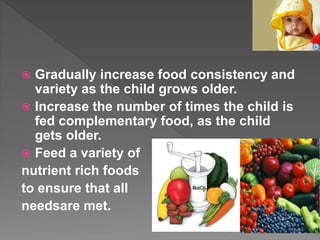 Complementary feeding ppt | PPTX