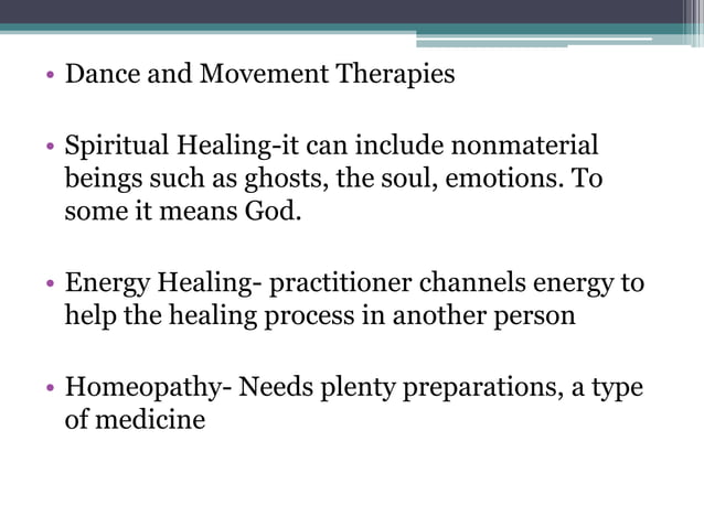 Complementary health practices | PPTX | Holistic Health | Alternative ...