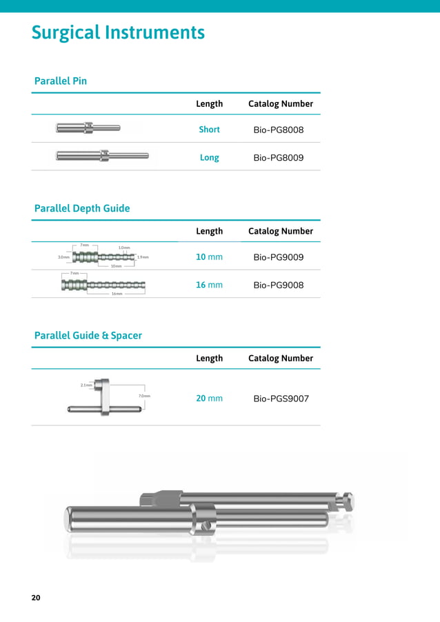 Biotec Dental Implants Kits & Tools Catalogue 2019 | PDF