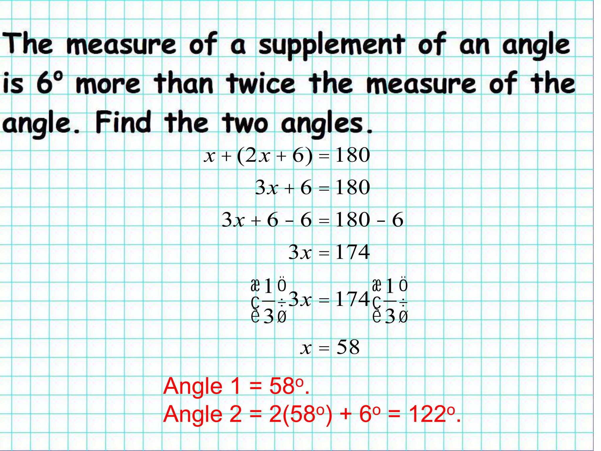 Complementary supplementary angles | PPSX