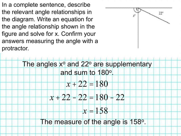 Complementary supplementary angles | PPSX | Physics | Science