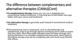 Complementary therapies in critical care.ppt