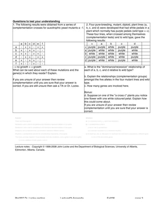 Complementation | PDF
