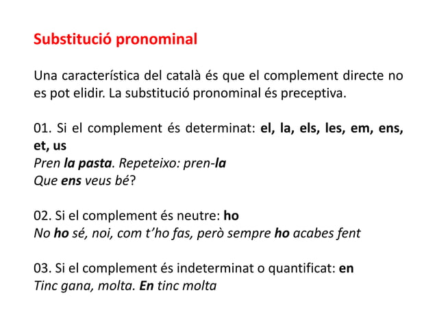 Complement directe | PPT