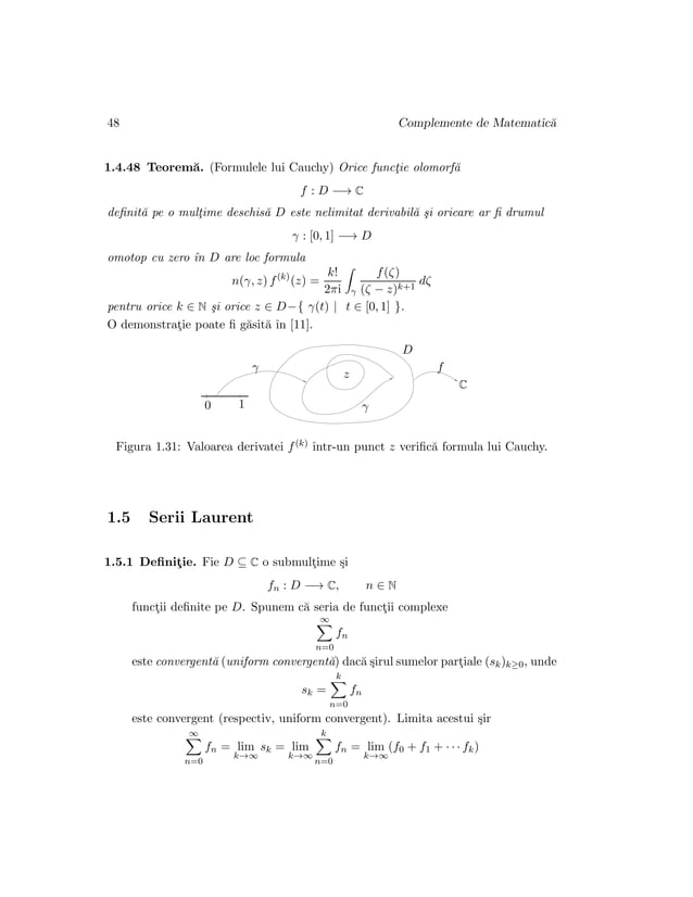 Nicolae Cotfas - Complemente de matematica | PDF