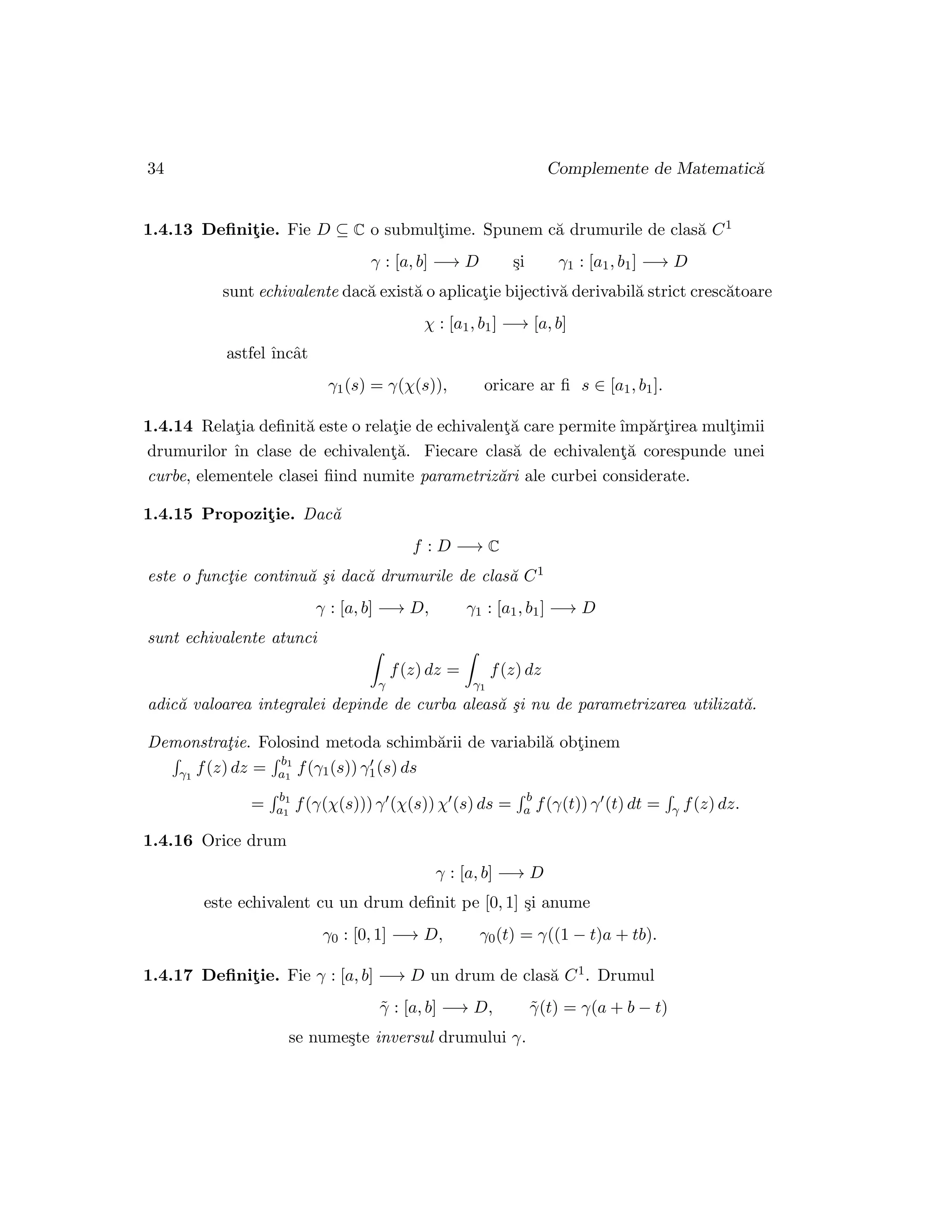 Nicolae Cotfas - Complemente de matematica | PDF