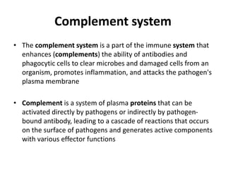 Complement fixation | PPTX