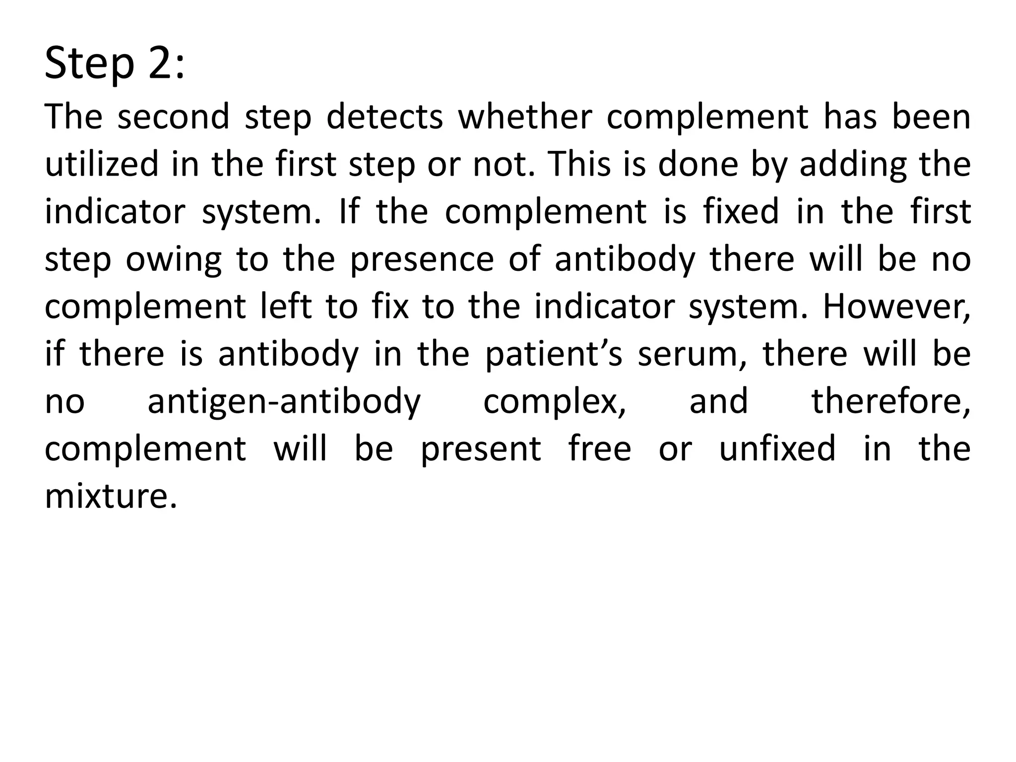 Complement fixation tests | PPTX