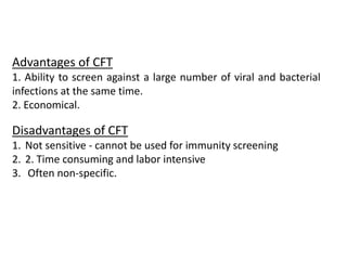 Complement fixation tests | PPTX