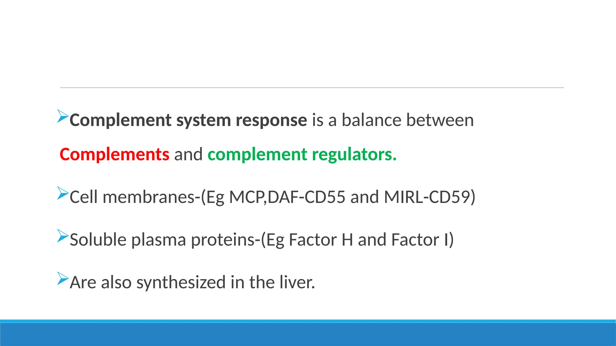 Complement In Renal Diseases Seminar Pptx