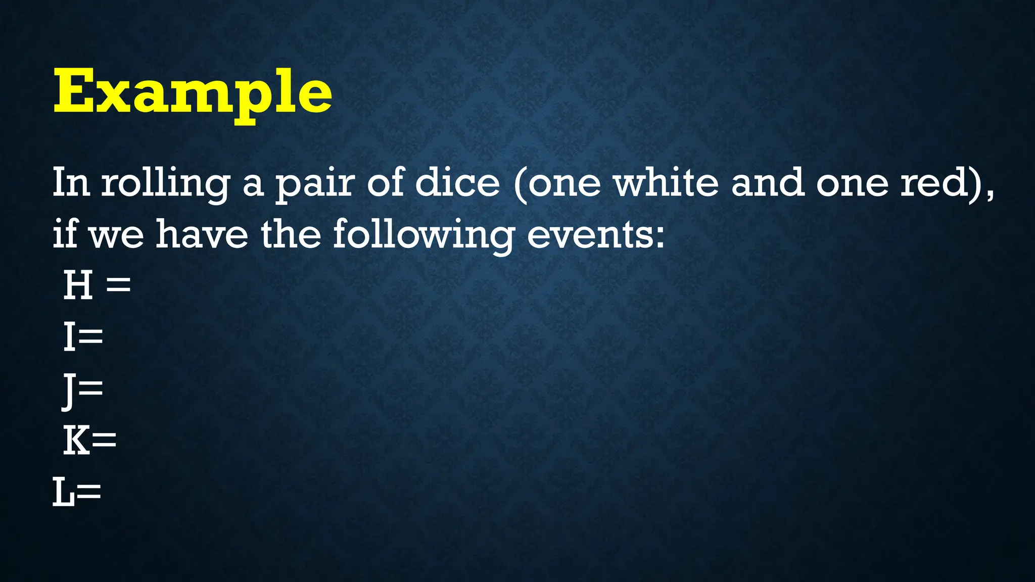 Complement of an Event-Mathematics 8tics .pptx