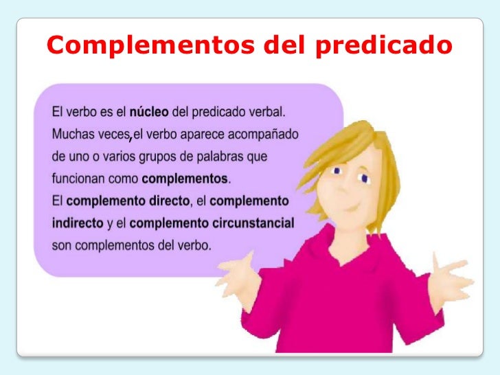 Complementos del predicado