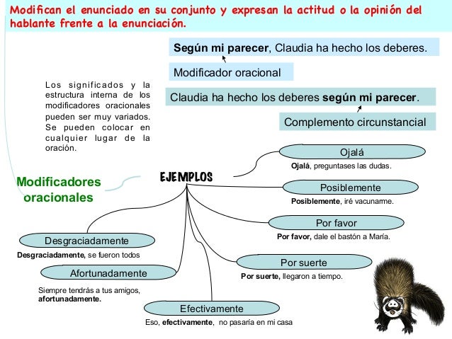 Ejemplos De Enunciados Oracionales Y No Oracionales 1ºbto Tema 7