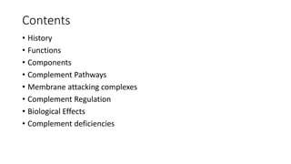 Complement pathway | PPTX