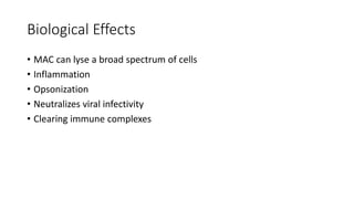 Complement pathway | PPTX