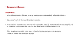 Complement pathway and B CELL FUNCTION - Copy.pptx | Free Download