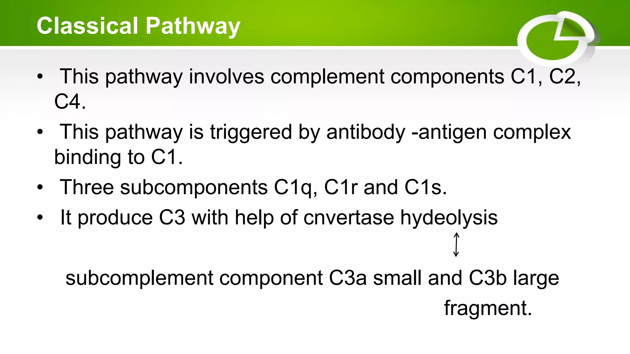 Complement pathway (mnemonic) | PDF