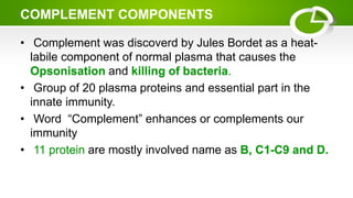 Complement pathway (mnemonic) | PDF