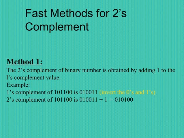 Complements | PPT | Computing | Technology & Computing