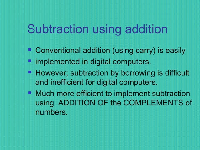 Complements | PPT | Computing | Technology & Computing