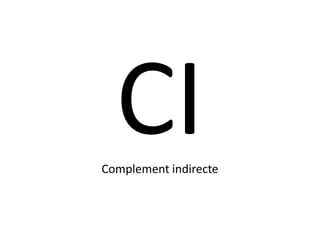 Complements verbals | PPTX