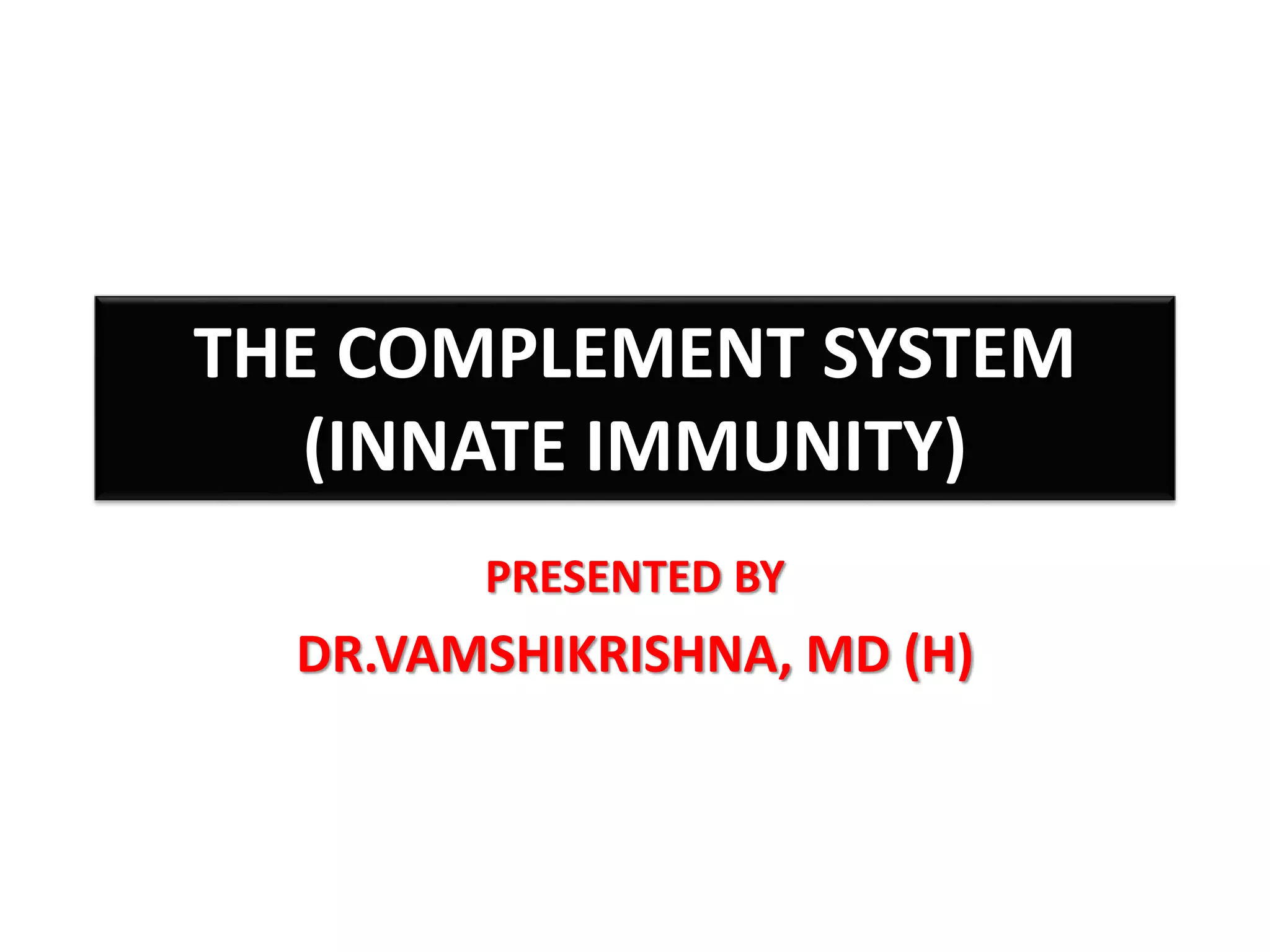 Complement system | PPT