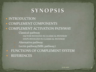 Complement system | PPT