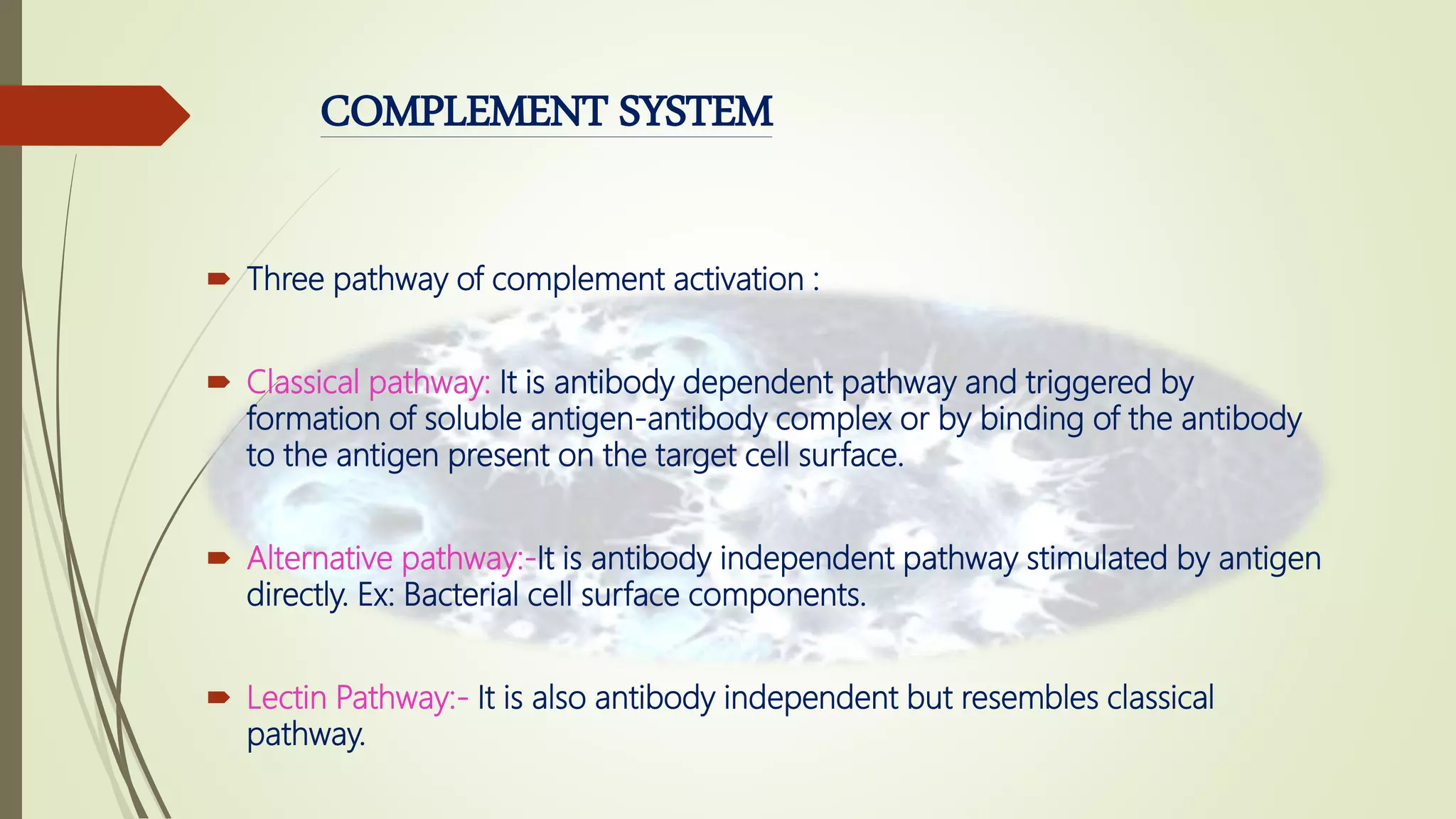 Complement system | PPTX