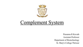 Complement system | PPT