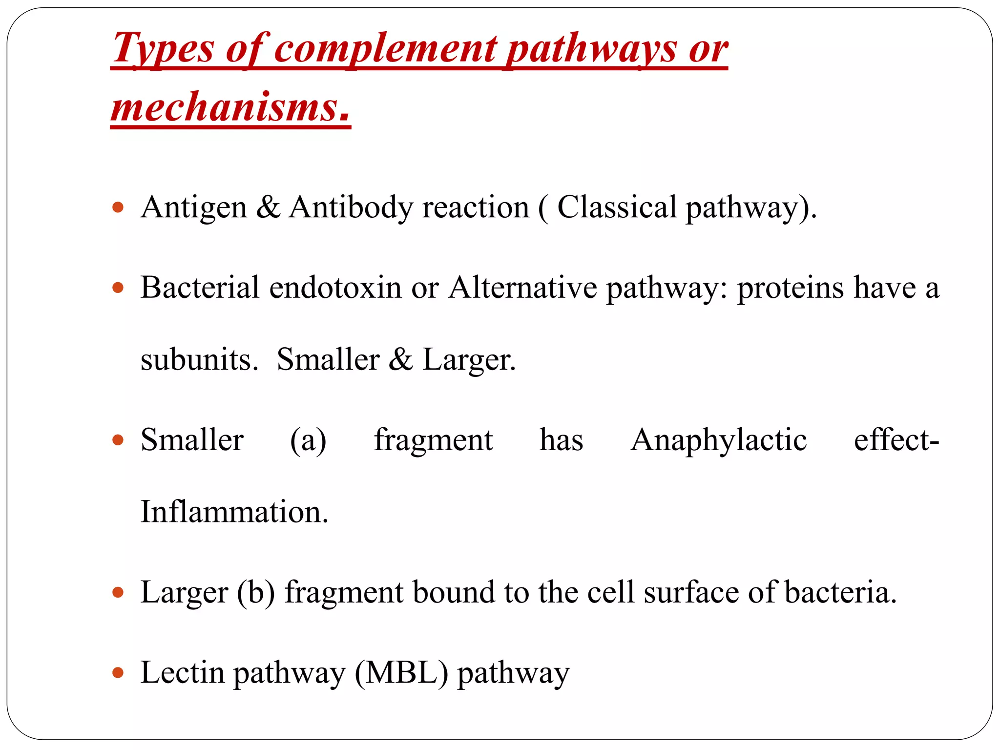 Complement system.pptx2 | PPT