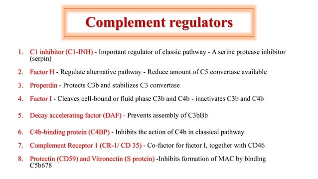 Fish Complement system- Pathways and Regulations | PPTX